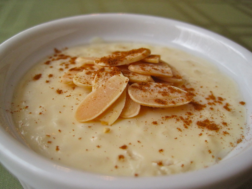 Woodwind Gourmet: Orange-Almond Rice Pudding